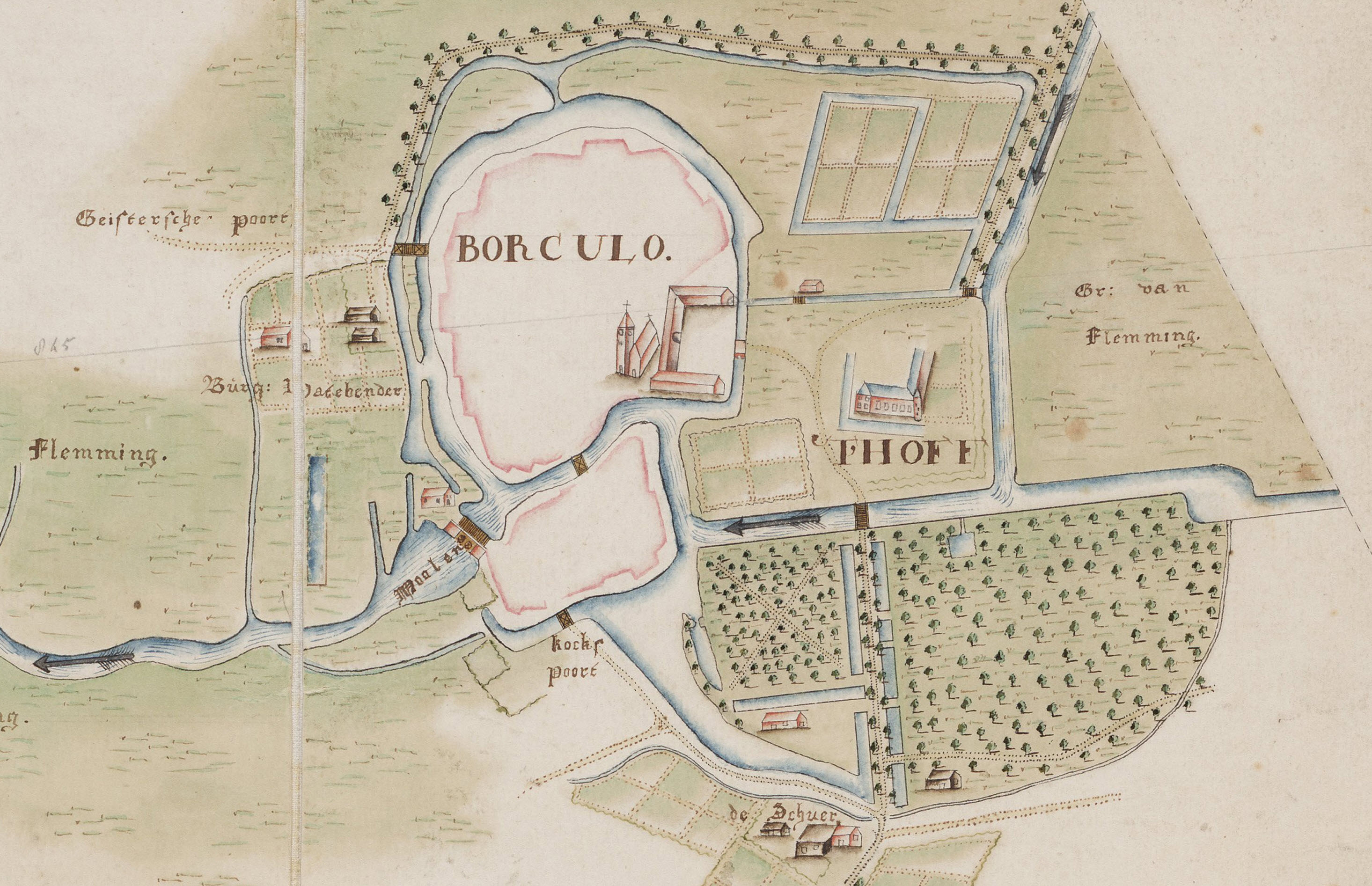 Nieuw op de site: 'Caarte van de rivier den Berkel' - Berkel Info